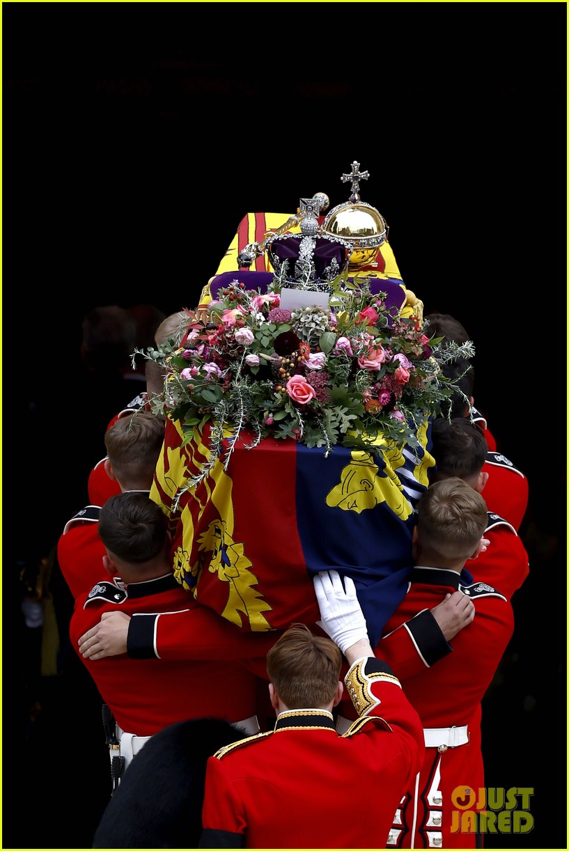 King Charles III Leads Royal Family To Committal Service For Queen ...