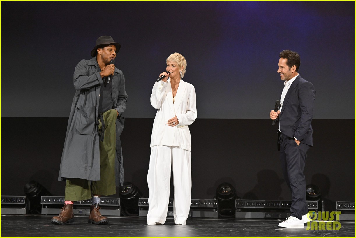 Paul Rudd, Evangeline Lily, & Jonathan Majors Tease 'Ant-Man and the ...