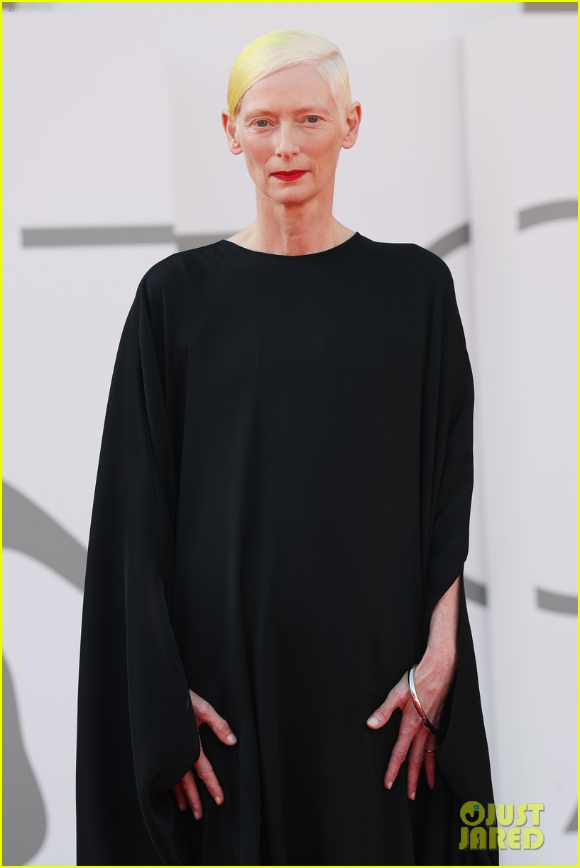 Tilda Swinton Supports Alice Diop at 'Saint Omer' Premiere at Venice ...
