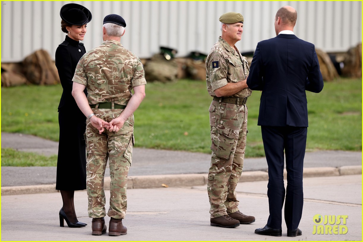 Prince William & Kate Middleton Meet the Troops Who Were Deployed to ...