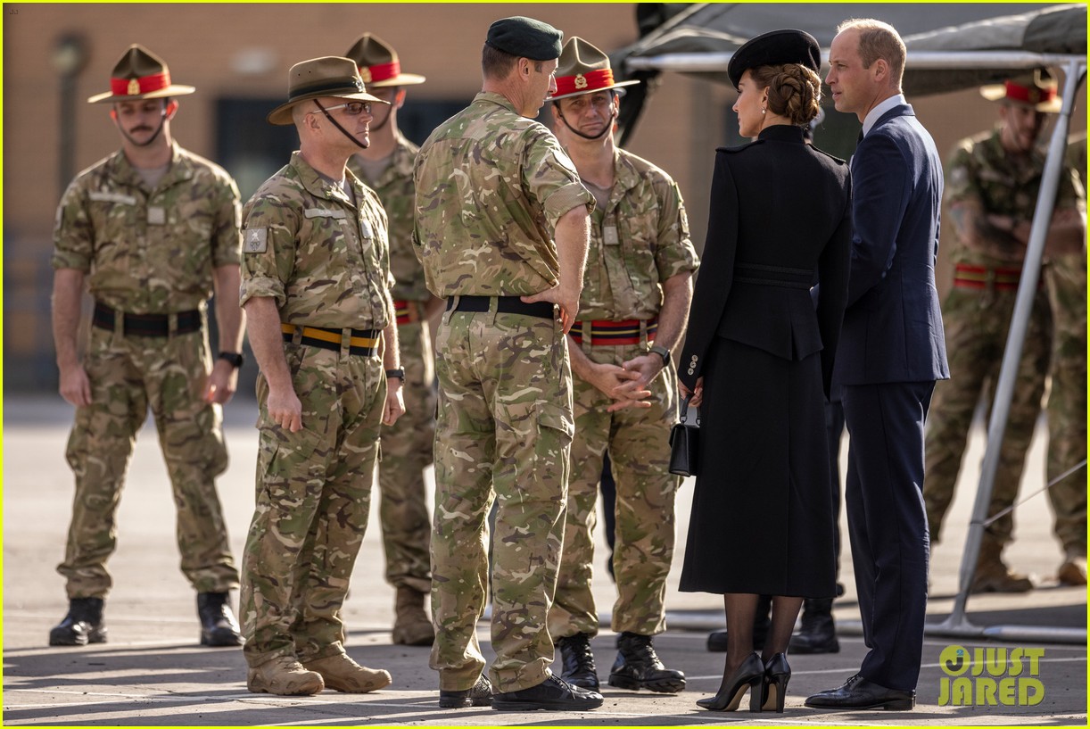 Prince William & Kate Middleton Meet the Troops Who Were Deployed to ...