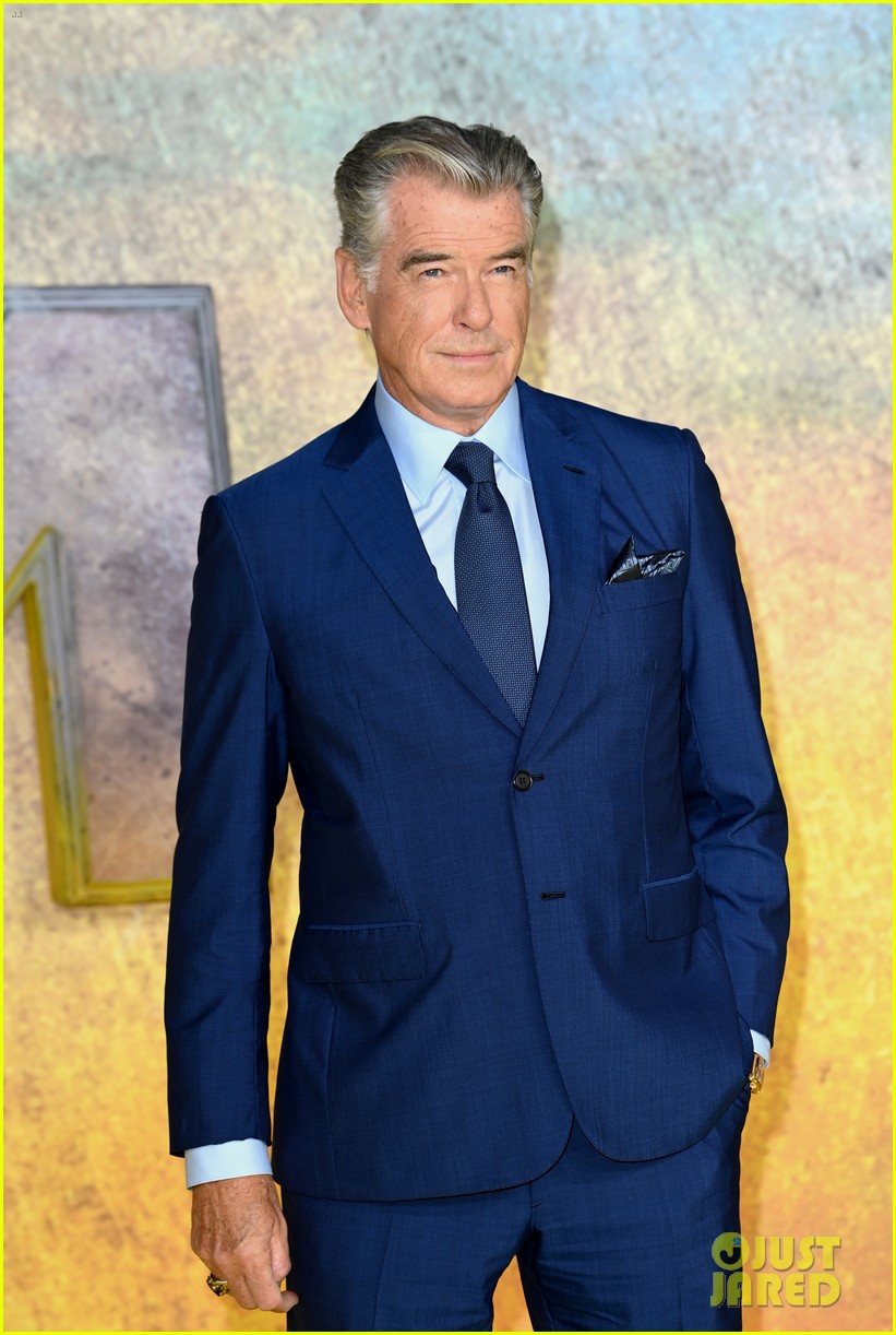 Aldis Hodge Bares His Biceps; Photobombs Pierce Brosnan at 'Black Adam ...