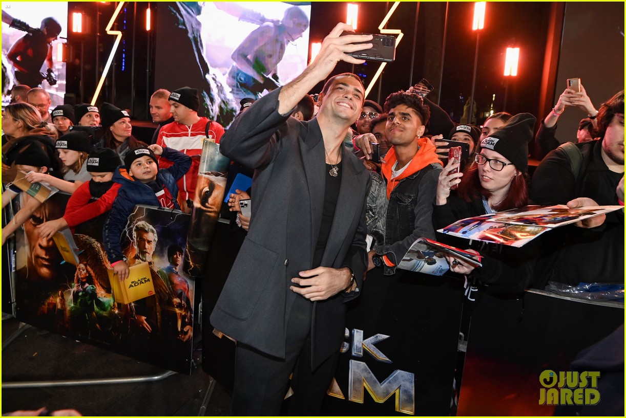 Aldis Hodge Bares His Biceps; Photobombs Pierce Brosnan at 'Black Adam ...