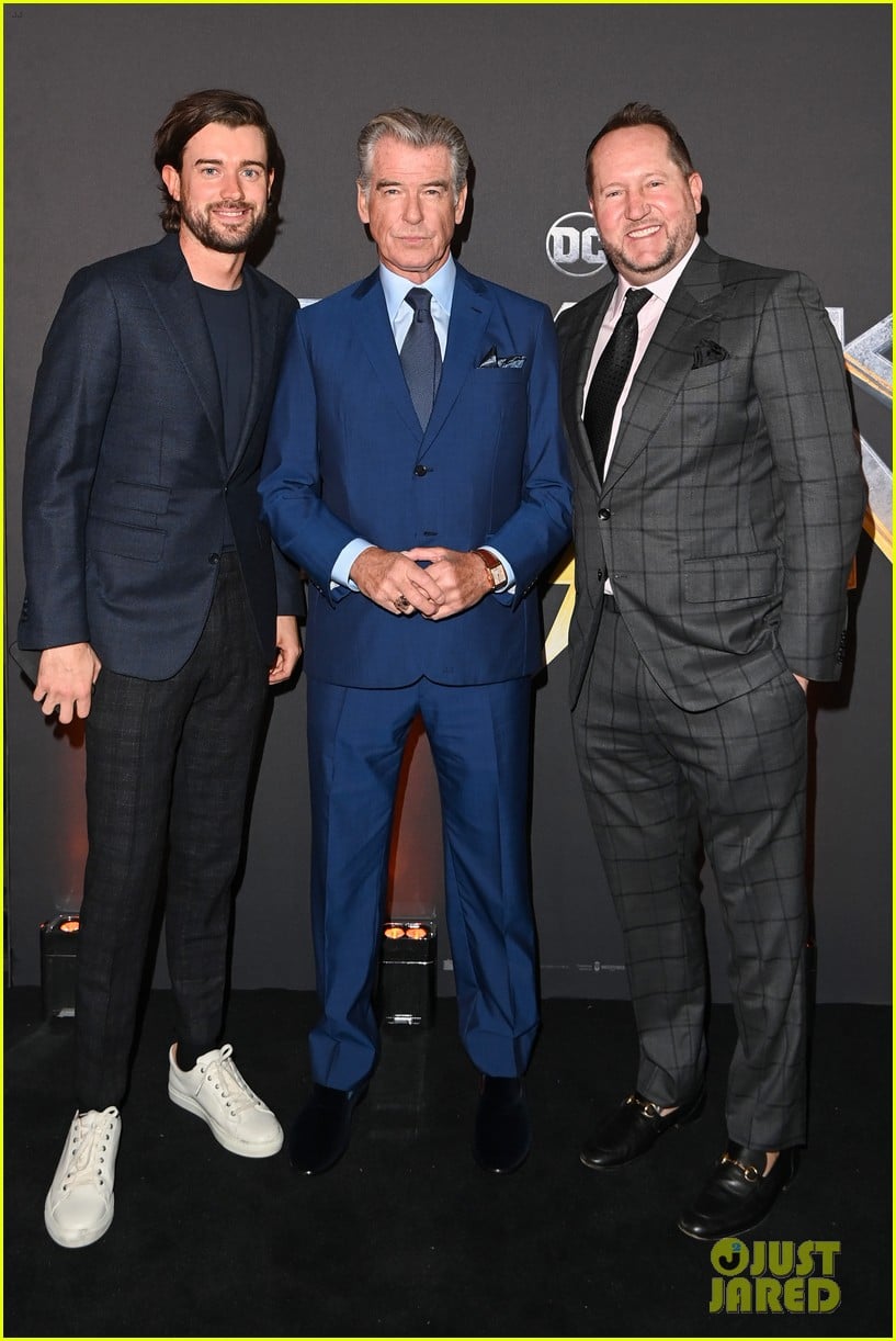 Aldis Hodge Bares His Biceps; Photobombs Pierce Brosnan at 'Black Adam ...