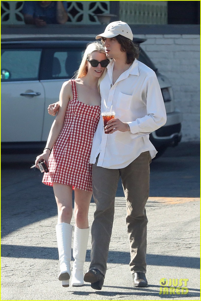 Anya Taylor Joy & Malcolm McRae Keep Close in Rare Outing: Photo ...