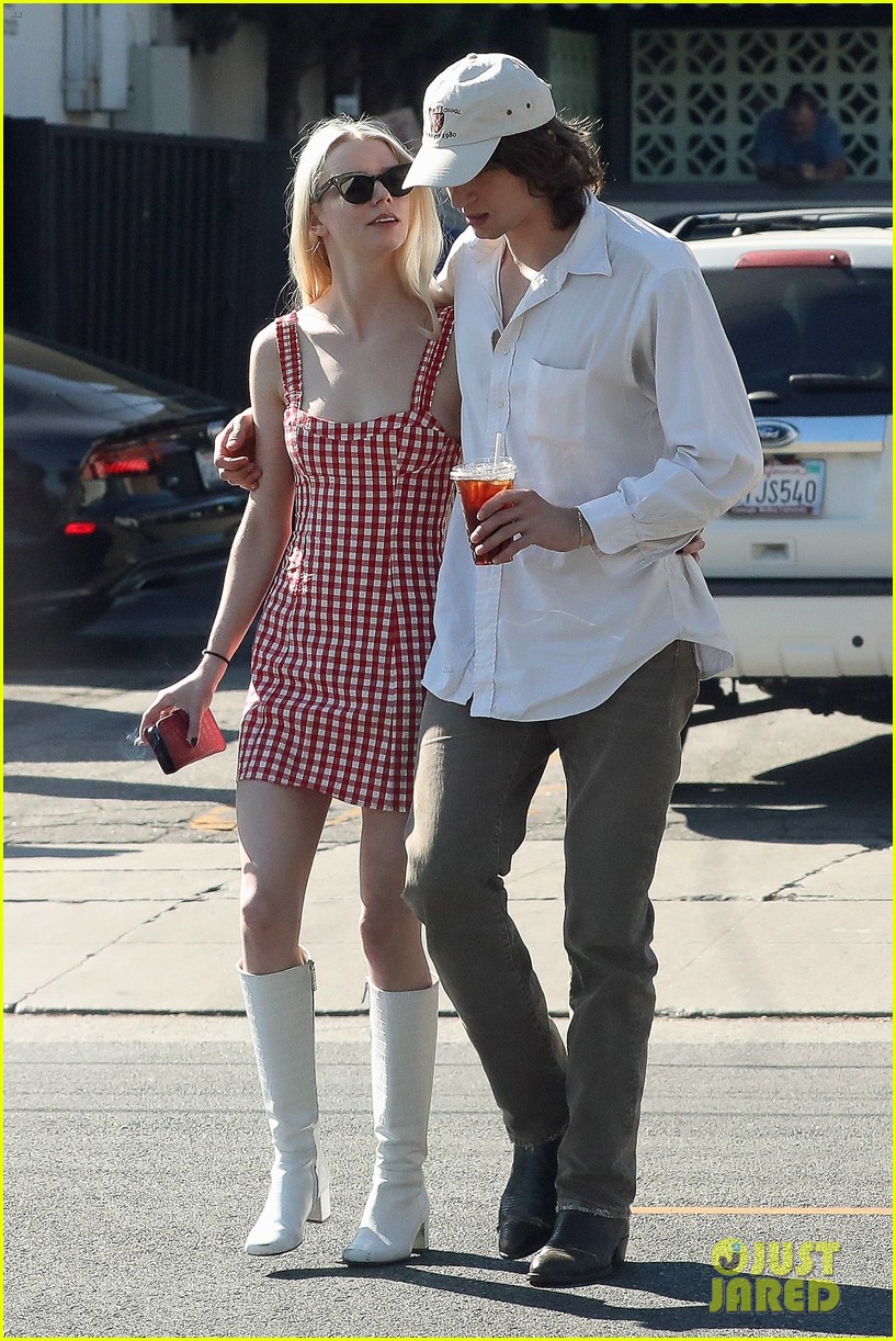 Anya Taylor Joy & Malcolm McRae Keep Close in Rare Outing: Photo ...