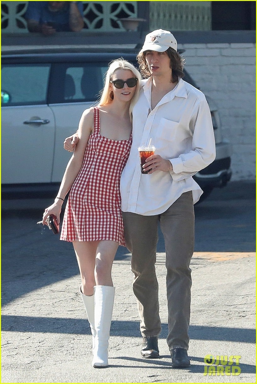 Anya Taylor Joy & Malcolm McRae Keep Close in Rare Outing: Photo ...