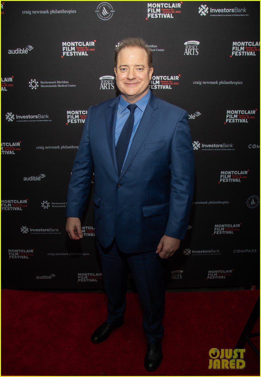 Brendan Fraser & Girlfriend Jeanne Moore Wear Matching Looks to ...