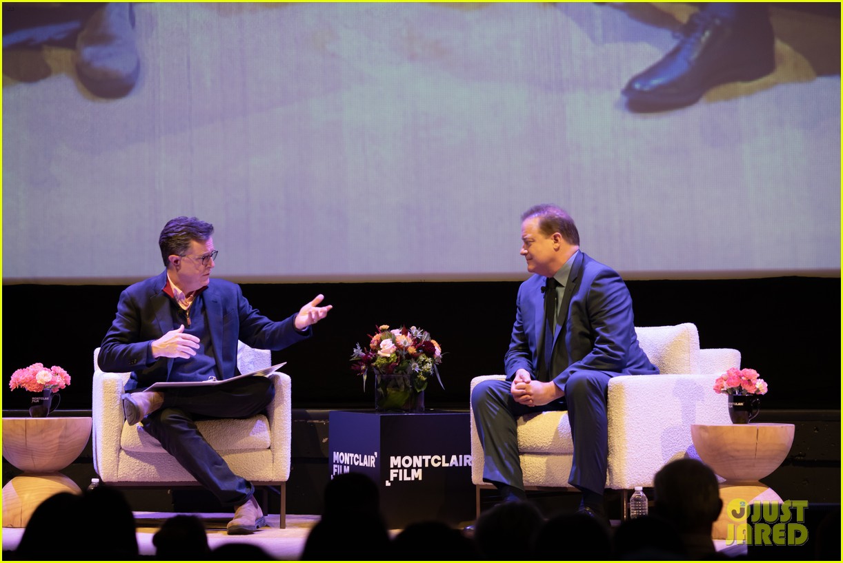 Brendan Fraser & Girlfriend Jeanne Moore Wear Matching Looks to ...