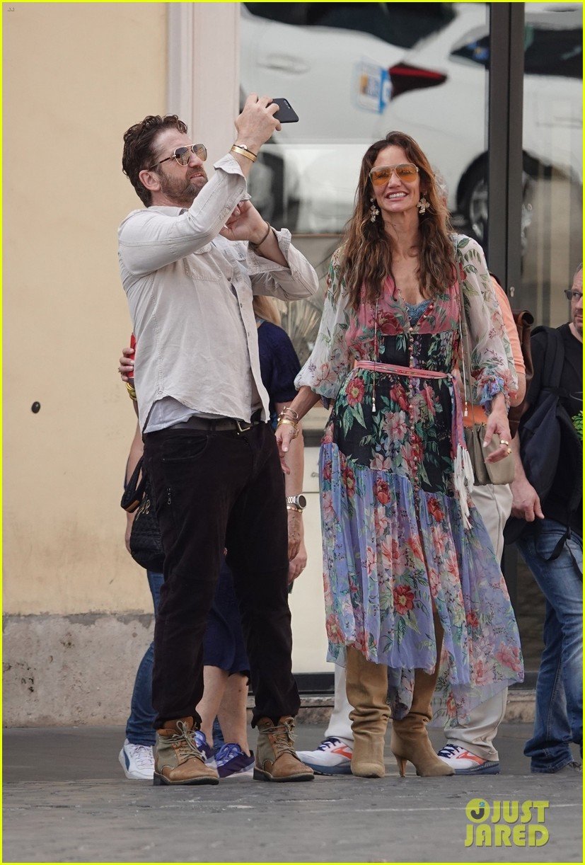 Gerard Butler & Girlfriend Morgan Brown Seen At Mass Service During ...