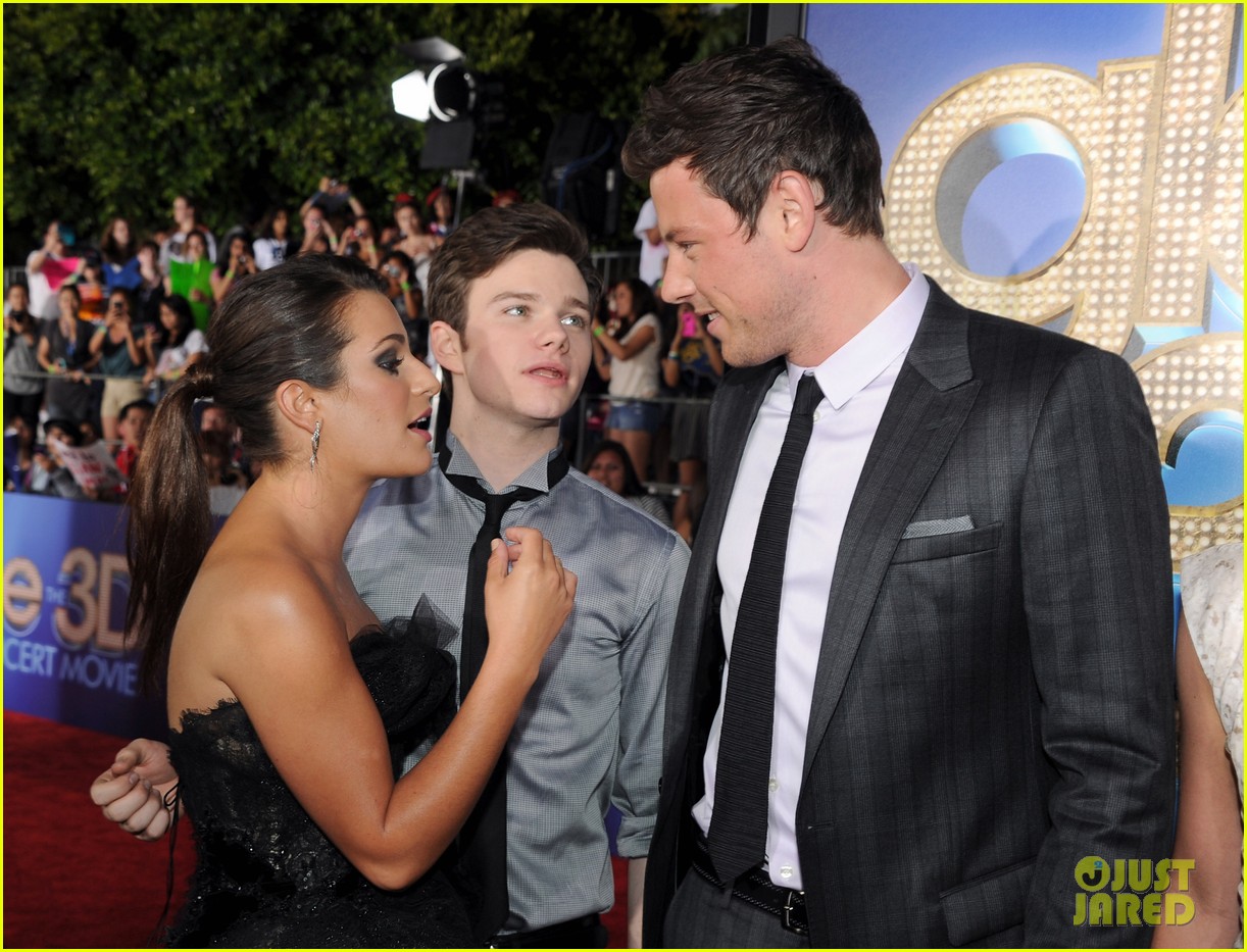 Glee's Chris Colfer Shades Lea Michele When Asked If He'll See 'Funny Girl': Photo 4837009 ...
