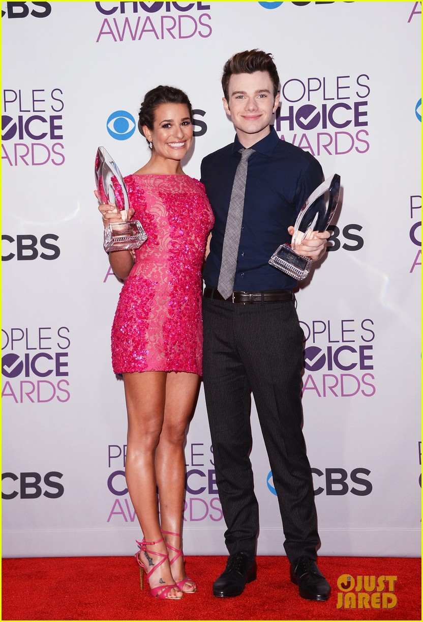 Glee's Chris Colfer Shades Lea Michele When Asked If He'll See 'Funny Girl': Photo 4837013 ...