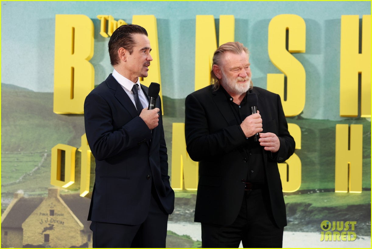 Colin Farrell & Brendan Gleeson Bring 'The Banshees of Inisherin' to ...
