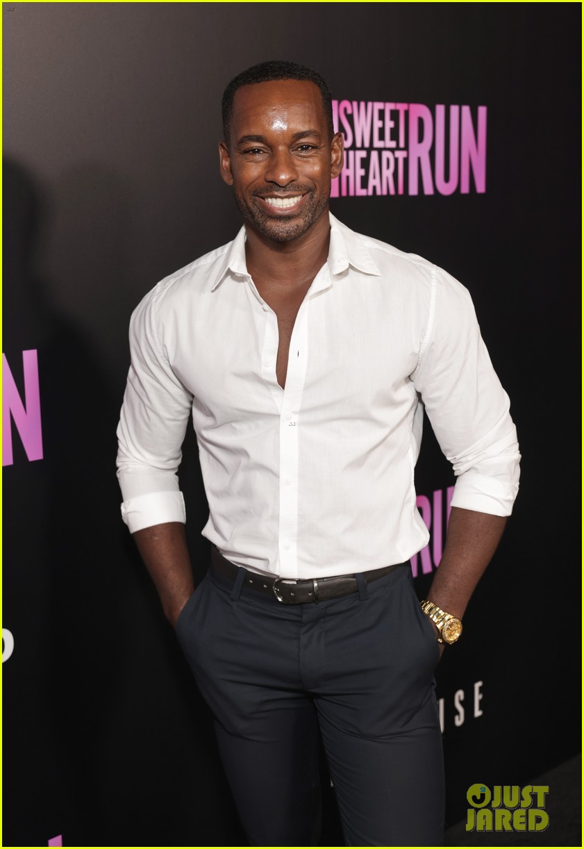 Ella Balinska Dazzles In Versace at 'Run Sweetheart Run' Premiere ...