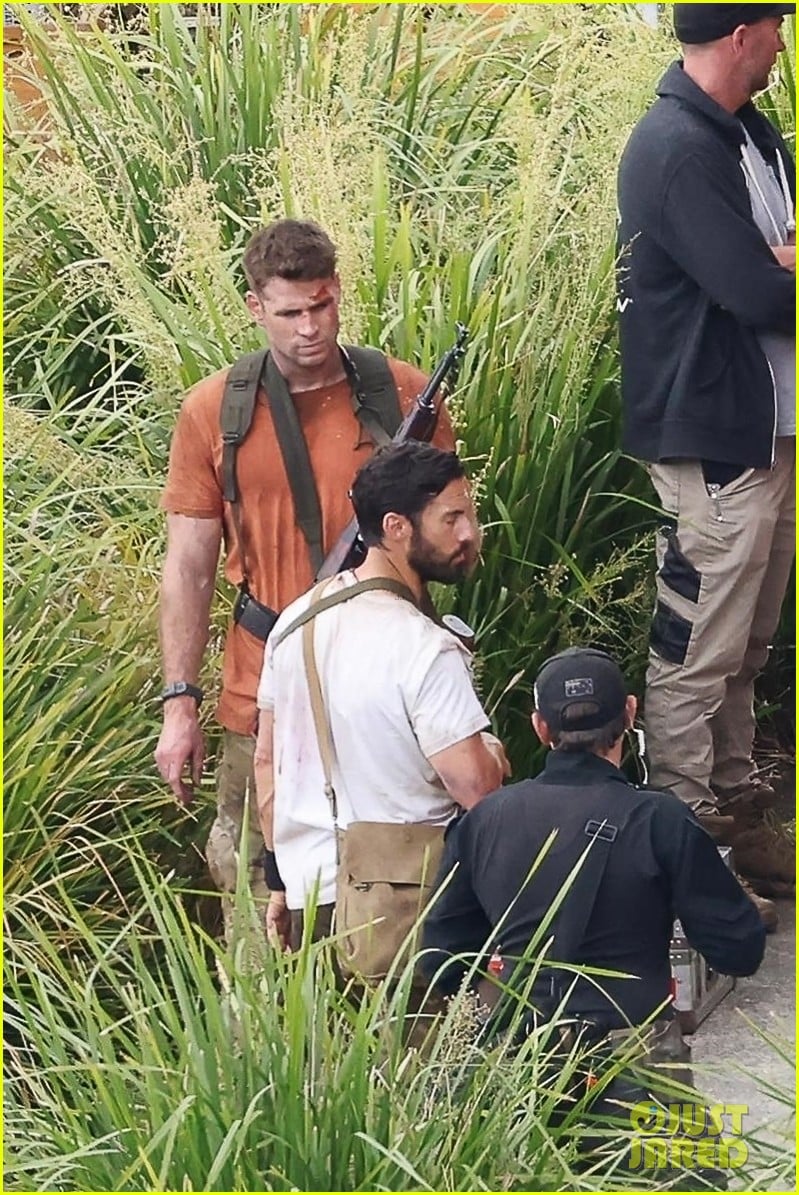 Liam Hemsworth & Milo Ventimiglia Spotted Filming Action-Packed Scenes ...