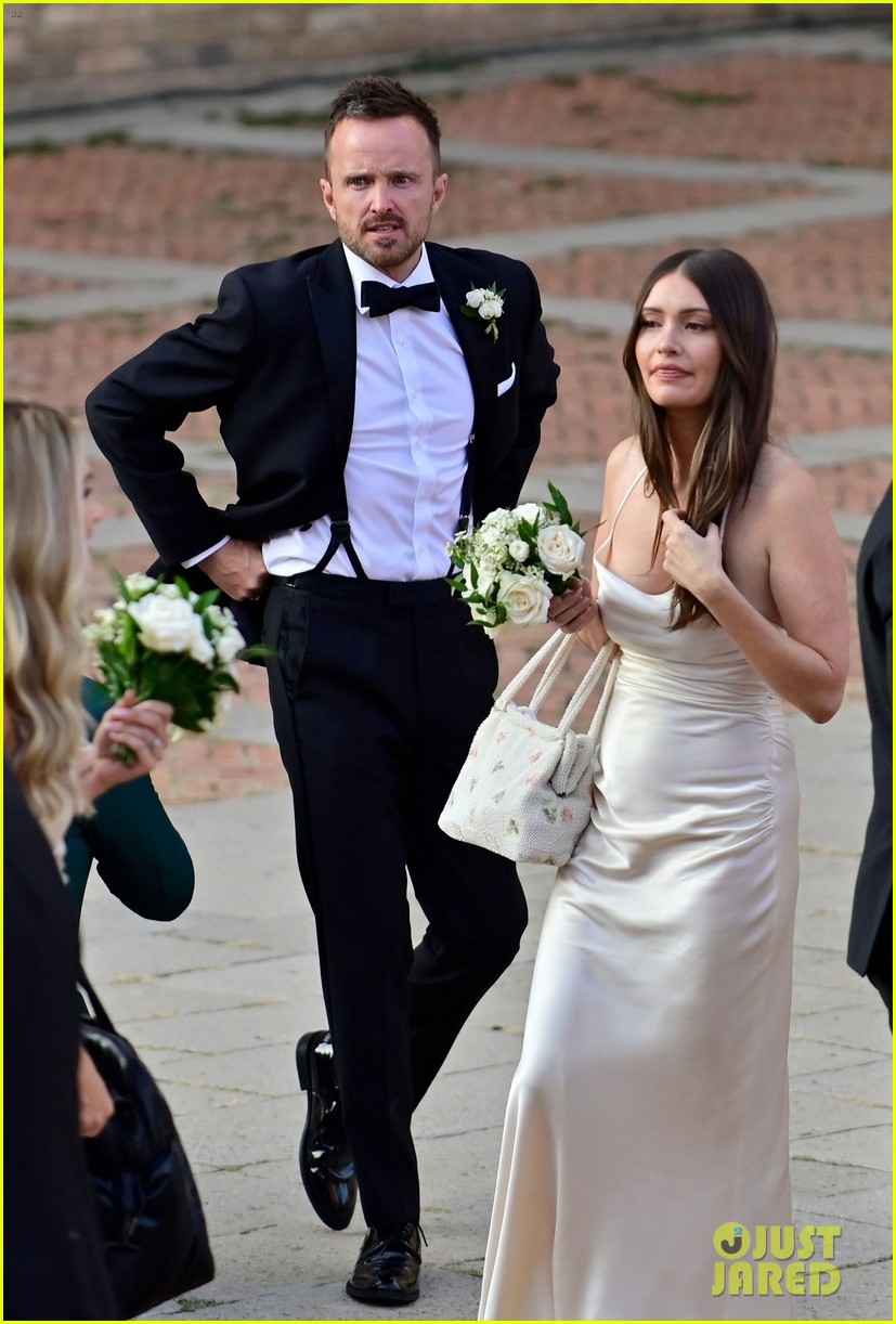 Julianne Hough, Aaron Paul, & Sophia Bush Attend a Friend's Wedding in ...