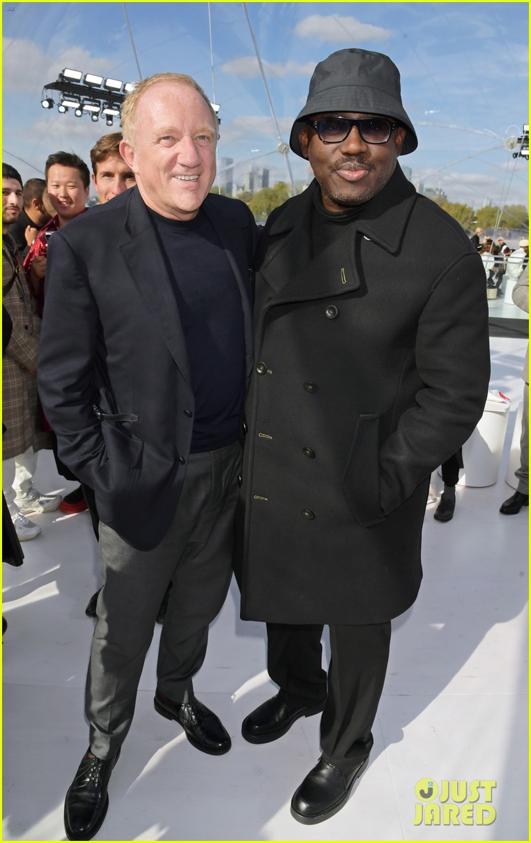 Janet Jackson & Letitia Wright Watch Naomi Campbell Walk in Alexander ...
