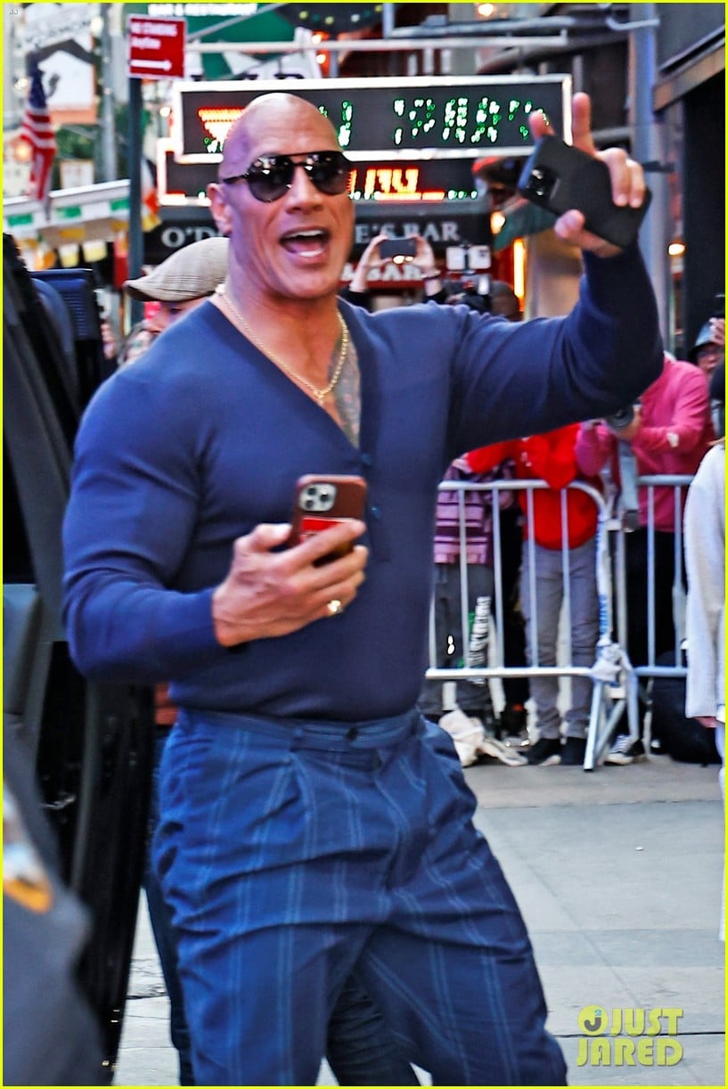 Dwayne Johnson Surprises A 'Real-Life Superhero' on 'Good Morning ...