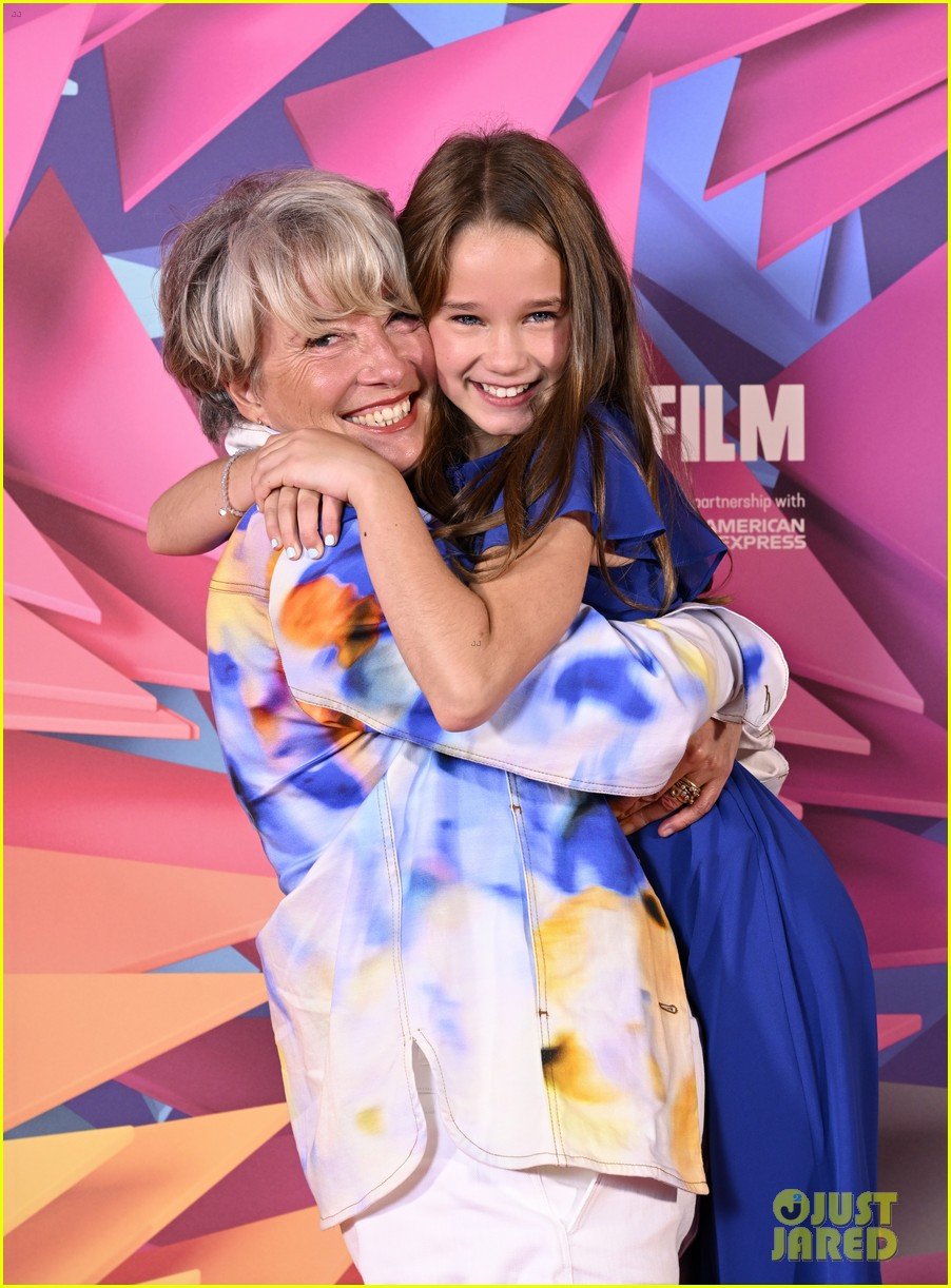 Emma Thompson & Lashana Lynch Share Cute Moments With Alisha Weir at ...