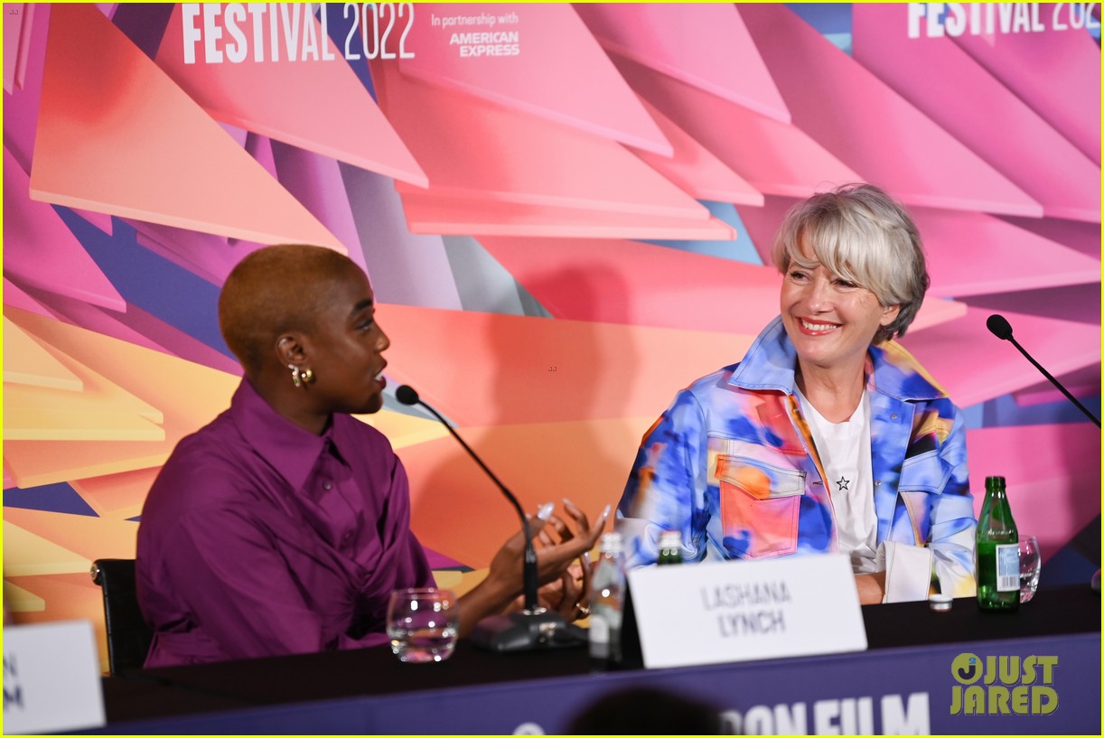 Emma Thompson & Lashana Lynch Share Cute Moments With Alisha Weir at ...