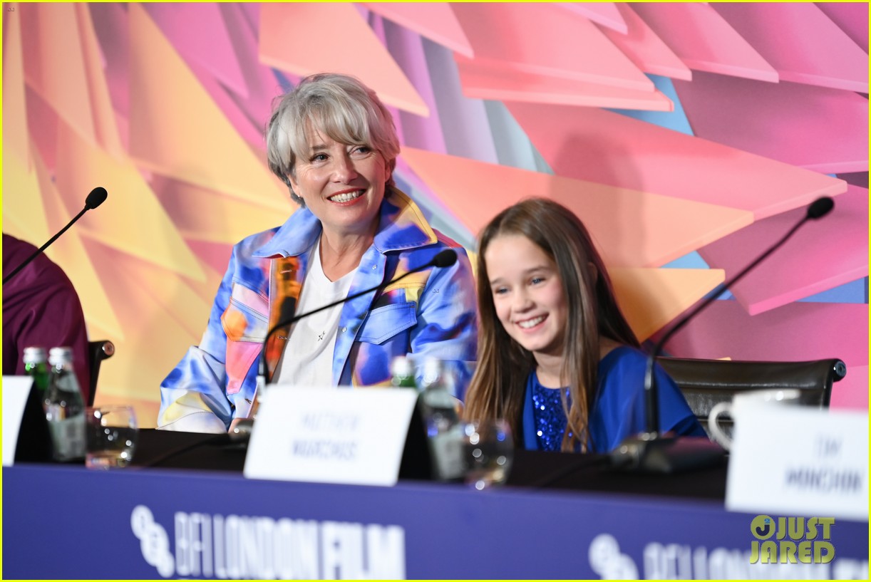 Emma Thompson & Lashana Lynch Share Cute Moments With Alisha Weir at ...