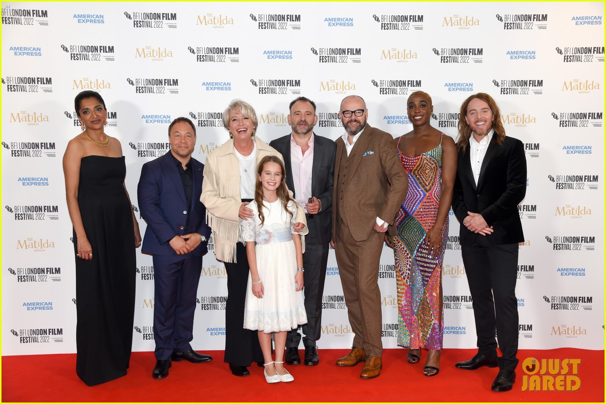 Emma Thompson & Lashana Lynch Share Cute Moments With Alisha Weir at ...