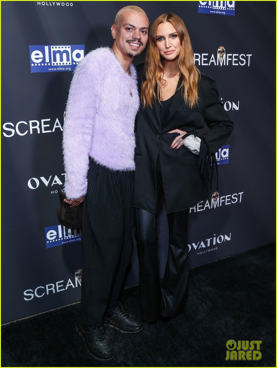 Ashlee Simpson Supports Husband Evan Ross at Premiere of His Zombie ...