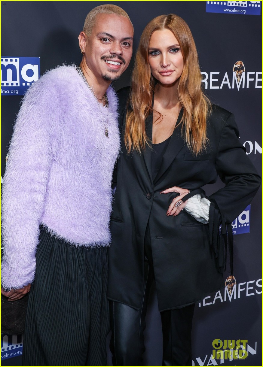Ashlee Simpson Supports Husband Evan Ross at Premiere of His Zombie ...