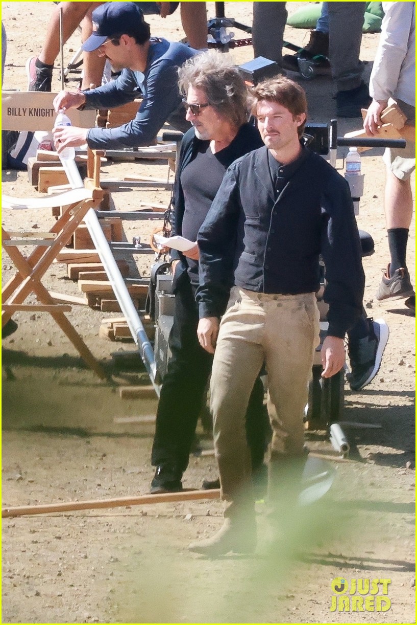 Patrick Schwarzenegger Gets to Work Filming 'Billy Knight' with Charlie ...