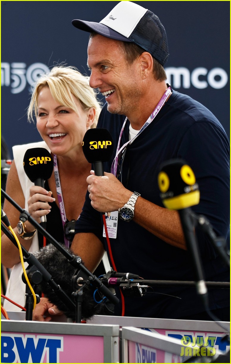 Brad Pitt Attends Another Formula One Grand Prix Practice Session in ...