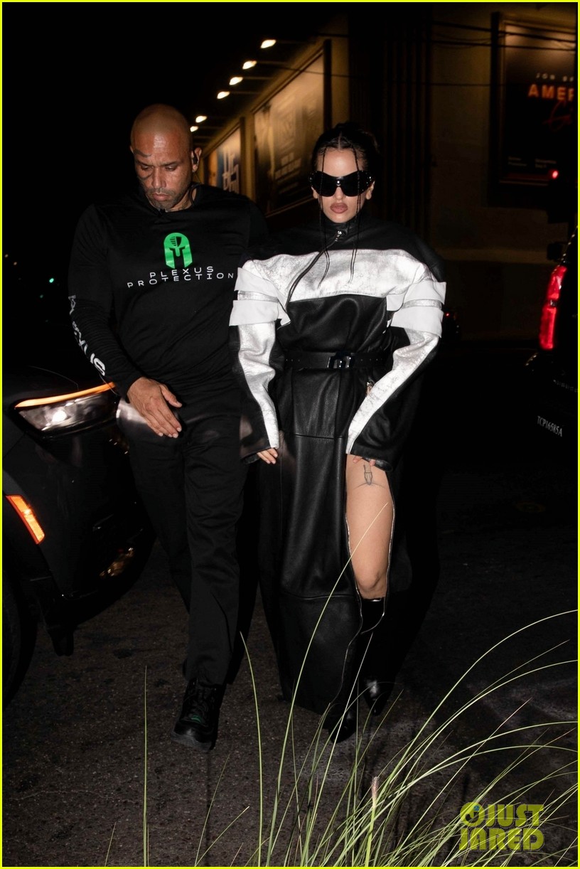 Rosalia & Boyfriend Rauw Alejandro Hold Hands on Date Night in L.A ...