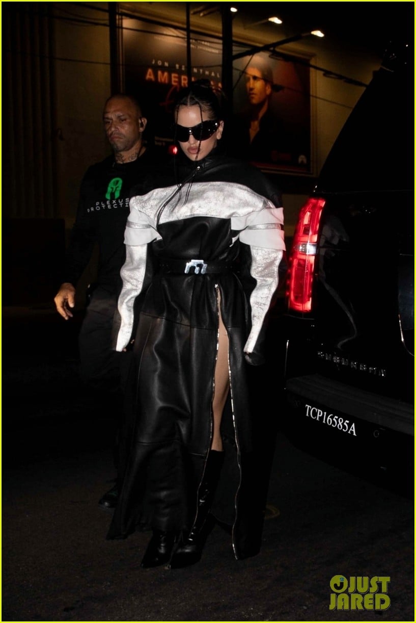 Rosalia & Boyfriend Rauw Alejandro Hold Hands on Date Night in L.A ...