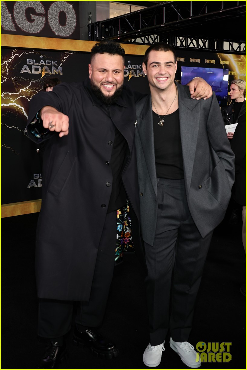 Dwayne Johnson Rocks Bright Red Suit to 'Black Adam' Premiere in NYC ...