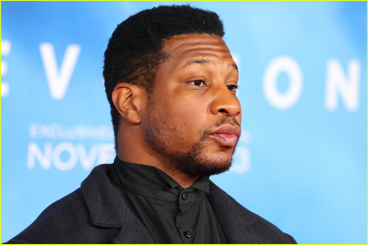 Michael B. Jordan Supports Jonathan Majors & Glen Powell at the ...