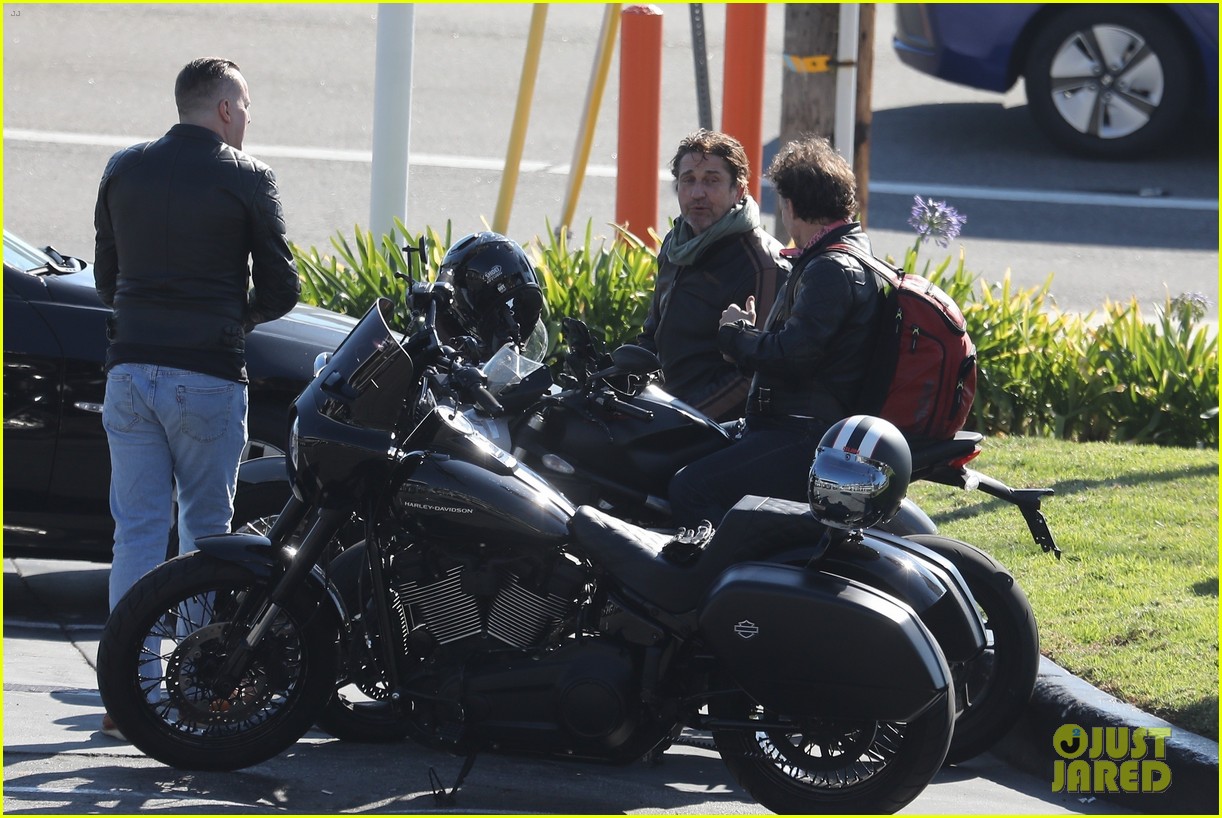 Gerard Butler Heads Out On His Motorcycle Amid Ongoing Legal Battle ...