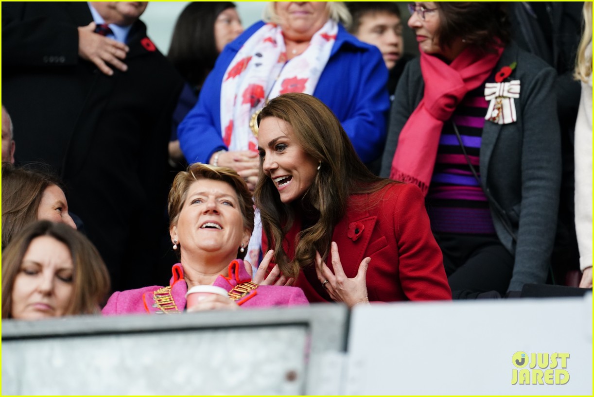 Kate Middleton, Patron of Rugby Football League, Attends Rugby League ...