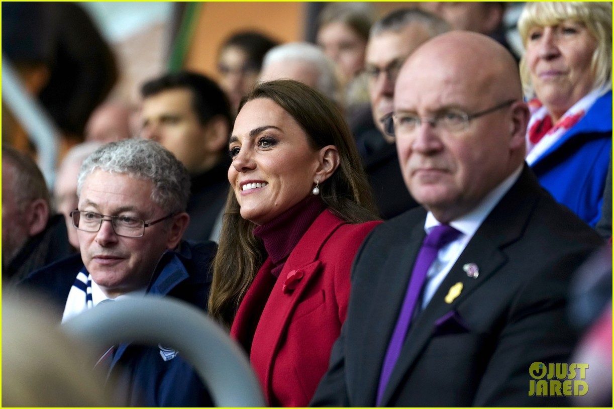 Kate Middleton, Patron of Rugby Football League, Attends Rugby League ...