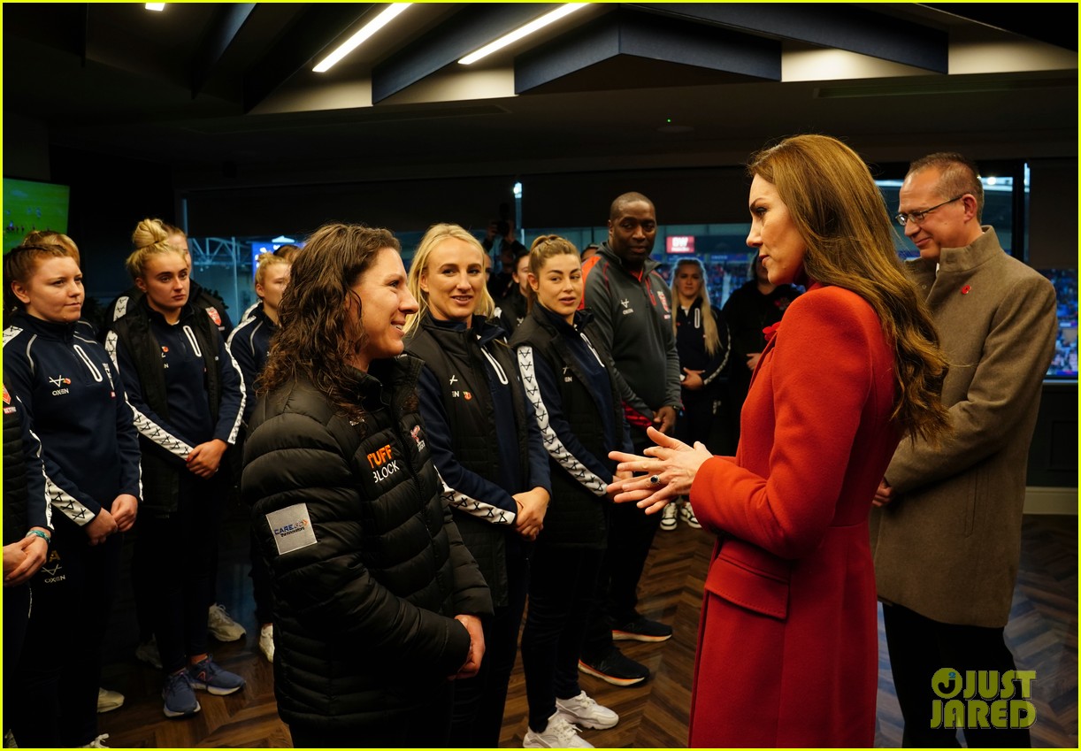 Kate Middleton, Patron of Rugby Football League, Attends Rugby League ...