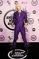 Machine Gun Kelly Wears Spiked Purple Suit For American Music Awards ...