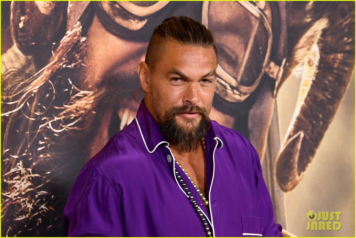 Jason Momoa Brings Adorable Stuffed Pig To 'Slumberland' Premiere After ...