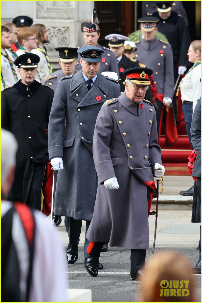 King Charles, Queen Camilla, Prince William, Kate Middleton & More Royals Mark First Remembrance ...