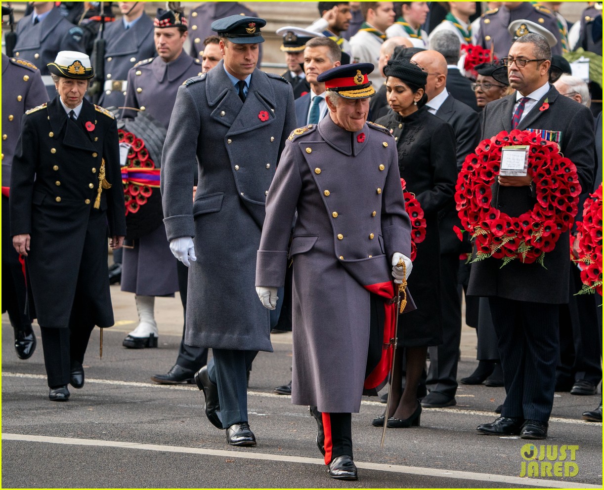 King Charles, Queen Camilla, Prince William, Kate Middleton & More Royals Mark First Remembrance ...