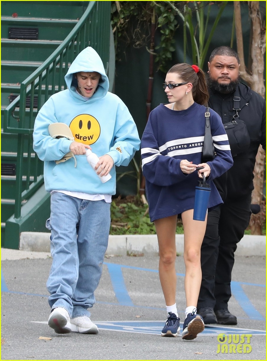 Justin & Hailey Bieber Spend the Day on an Extended Date, Going From ...