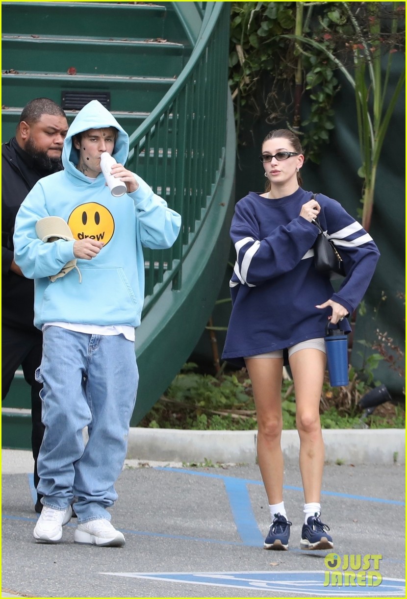 Justin & Hailey Bieber Spend the Day on an Extended Date, Going From ...