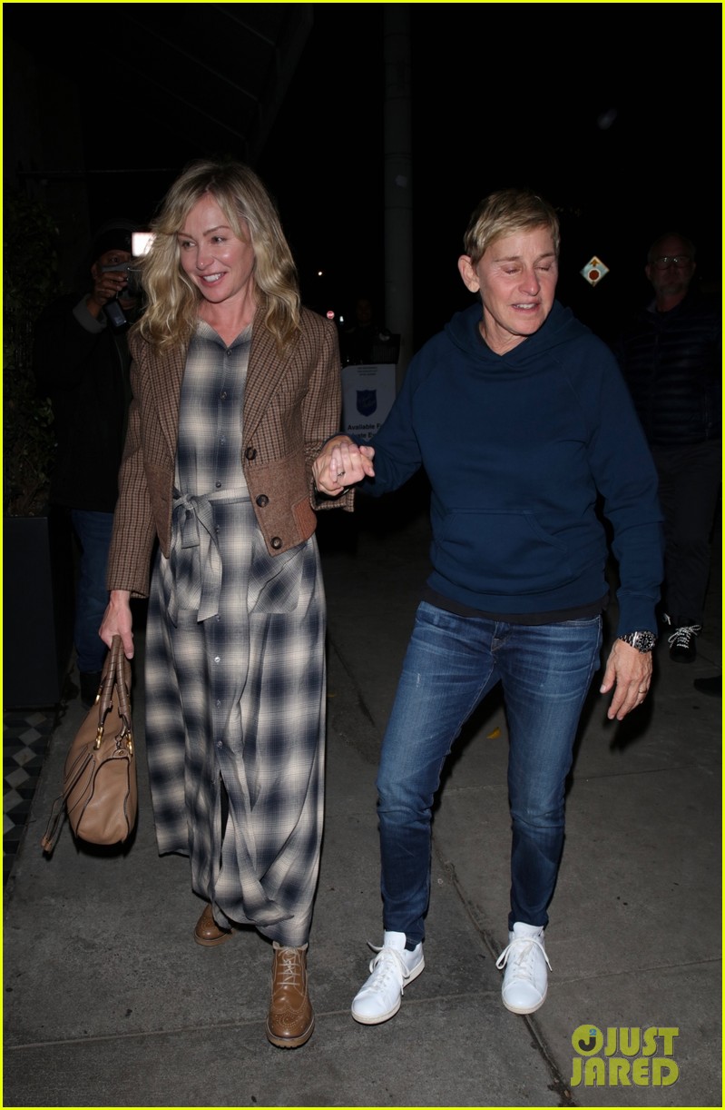 Ellen DeGeneres & Portia de Rossi Spotted On a Rare Date Night in L.A ...
