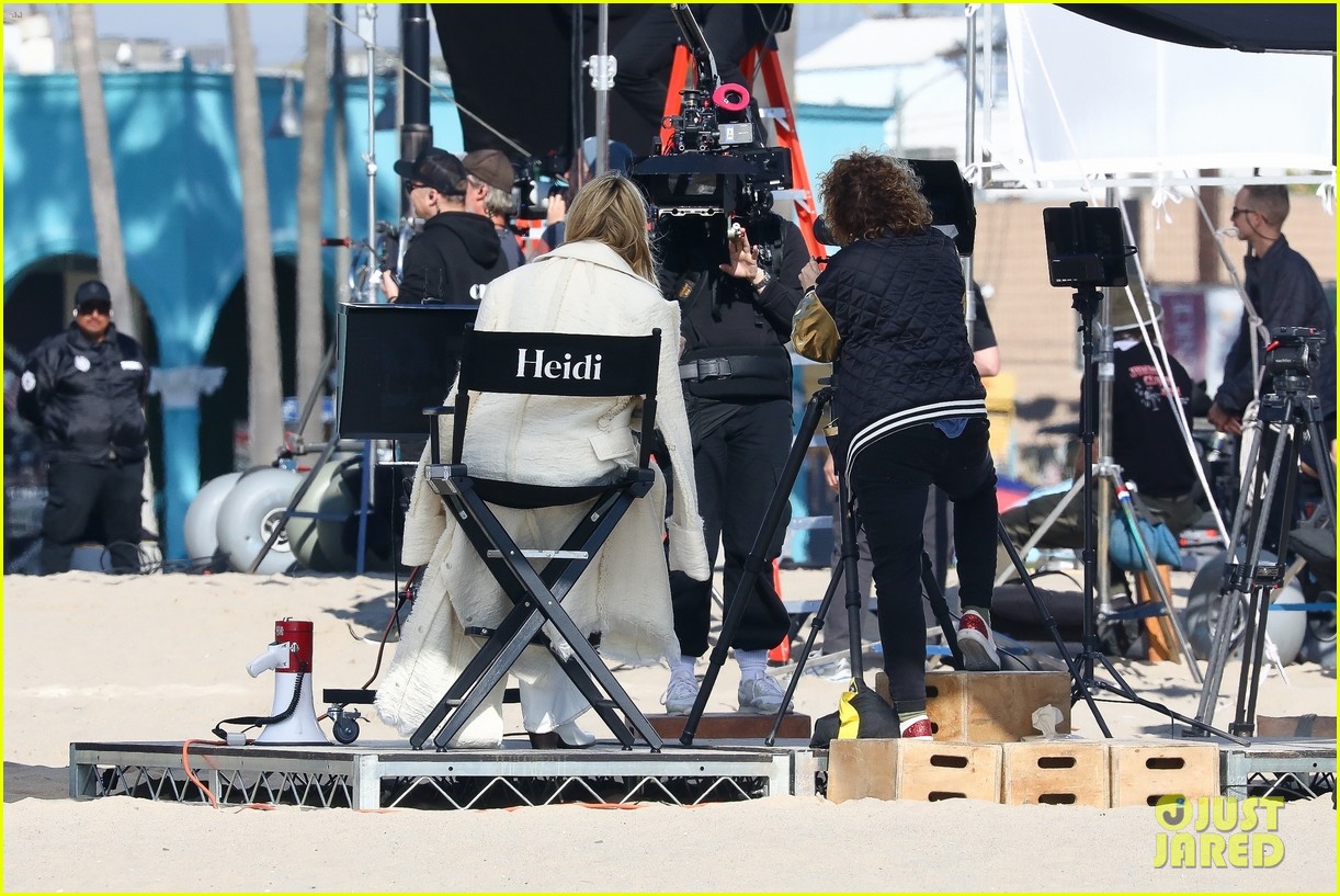 Heidi Klum Reimagines Beachwear While Filming 'Germany's Next Top Model ...