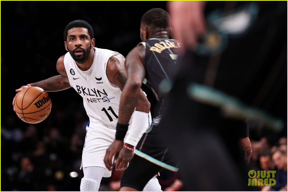 Kyrie Irving Seemingly Disses Nike With Note Covering Their Logo on His ...