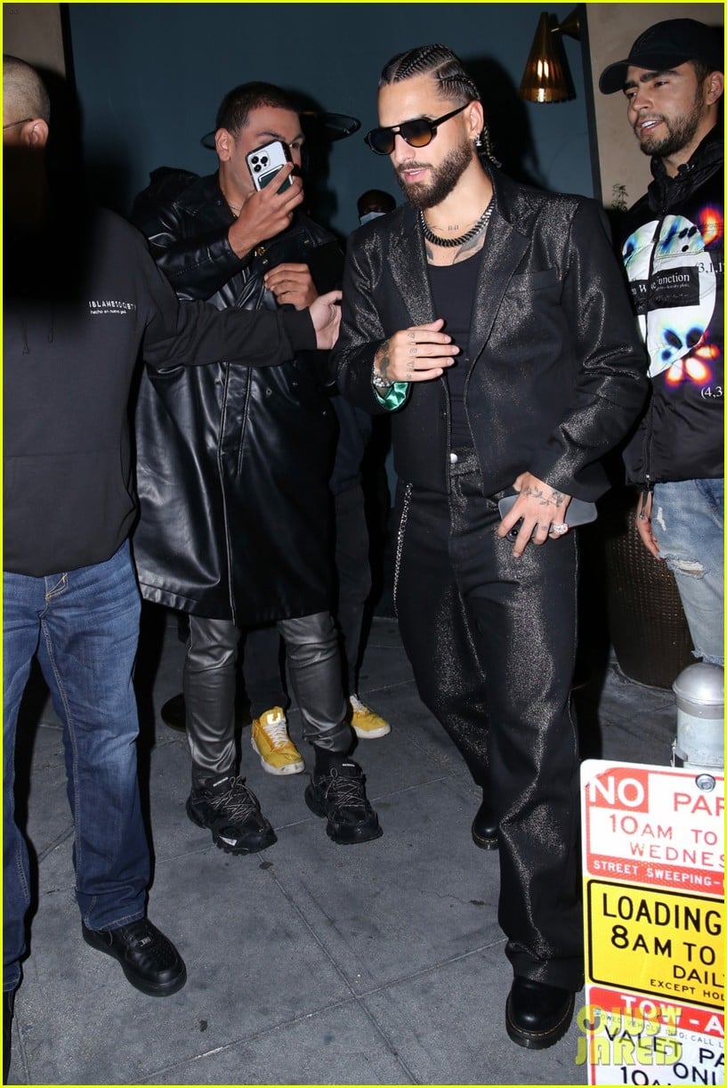 Maluma Spotted on Dinner Date with Girlfriend Susana Gomez After ...