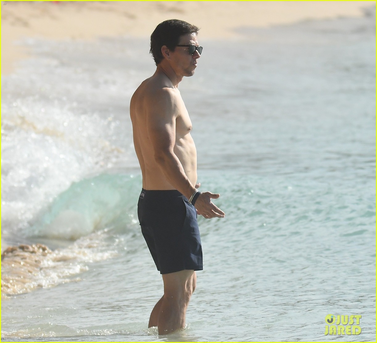 Mark Wahlberg & Wife Rhea Hit the Beach on Vacation in Barbados: Photo ...