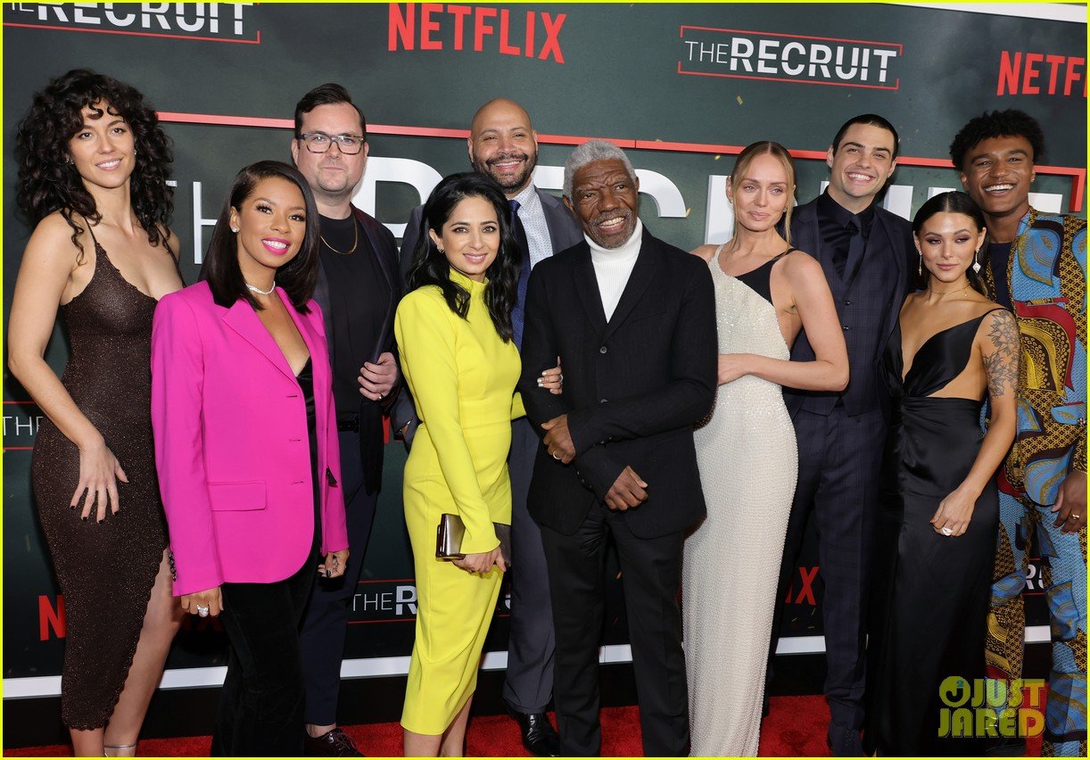 Noah Centineo Suits Up for 'The Recruit' Los Angeles Premiere One Week ...